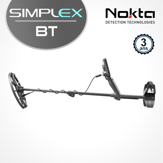 Nokta Simplex BT : le détecteur étanche jusqu'à 5 mètres de profondeur