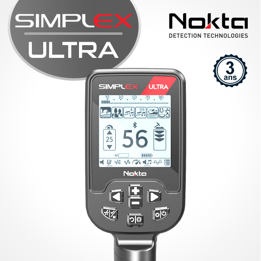 Nokta Simplex Ultra : le détecteur le plus complet de la gamme