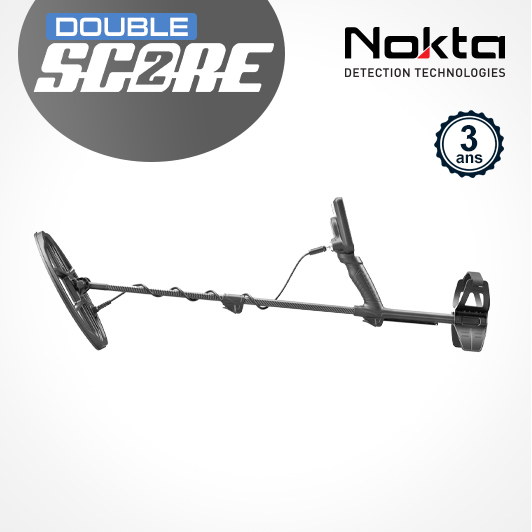 Détecteur Double Score Nokta avec Pointer